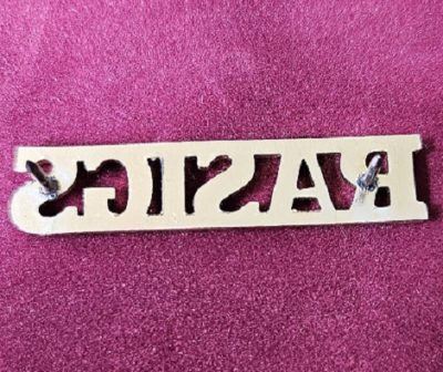 Royal Australian Corps of Signals (RASIGS) – Shoulder Title – Anodised ...