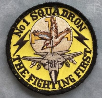 Unofficial Squadron Patch – No. 1 Squadron, RAAF (The Fighting First ...