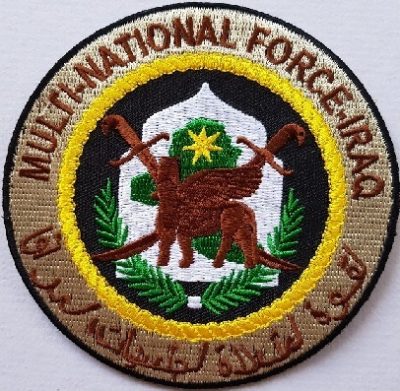 Multi National Force Iraq Deployment Patch (Variation 3) – Welcome to ...