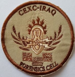 CEXC Iraq Forensics Cell Deployment Patch (Variation – Brown Edge ...