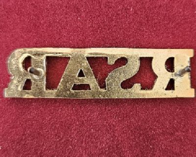 Royal South Australia Regiment (RSAR) – Shoulder Title – Welcome to ...