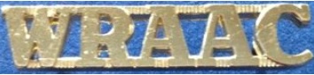 Women’s Royal Australian Army Corps (WRAAC) – Shoulder Title – Welcome ...