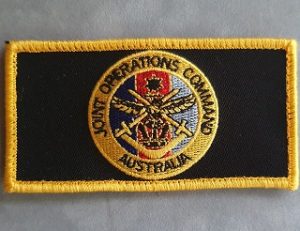 Barracks Patch – Australian Defence Force – Joint Operations Command ...