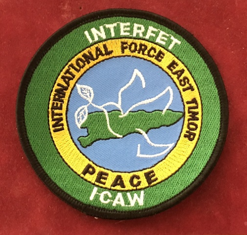 International Force East Timor ICAW – Deployment Patch – Welcome to ...