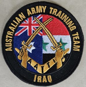 Australian Army Training Team Iraq (AATTI) – Deployment Patch (Iraq ...