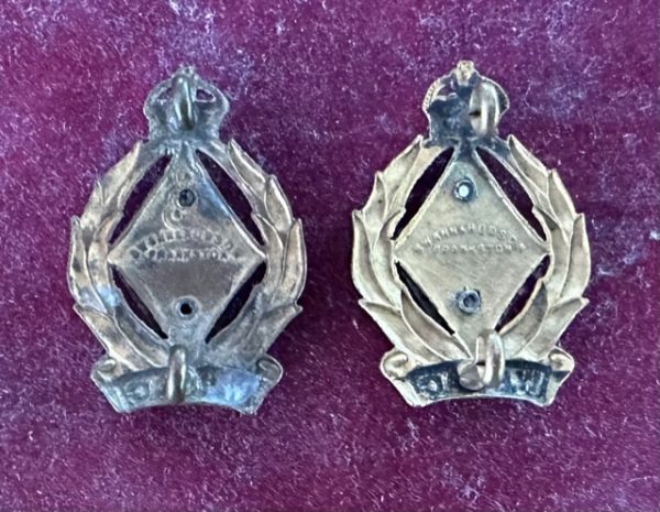 Women’s Royal Australian Army Corps (WRAAC) – Hat/Collar Badge 1948-53 ...