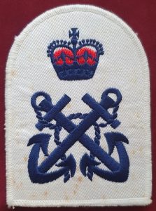 RAN – Rank – Chief Petty Officer – Whites (Single Patch) (Older version ...