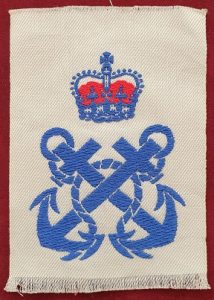 RAN – Rank – Chief Petty Officer – Whites (Single Patch) (Earlier ...