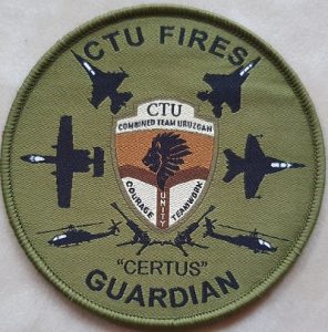Combined Team Uruzgan – Afghanistan Deployment Patch (CTU Fires ‘CERTUS ...