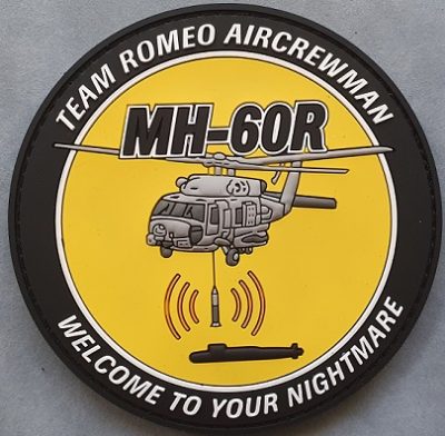 RAN – MH-60R Team Romeo Aircrewman Patch – Welcome to Australian ...