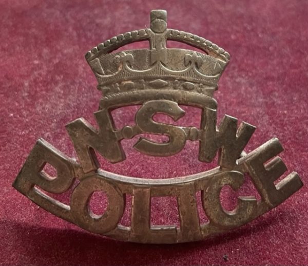 New South Wales Police Hat Badge (Lugs) – Welcome to Australian ...