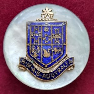 Royal Australian Navy – Sweetheart (Mother of Pearl) Badge – HMAS ...