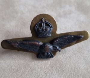 RAAF – Officer Cap Badge – World War 2 – Oxidised – Welcome to ...