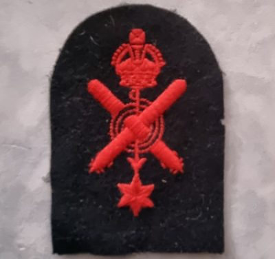 RAN – Torpedo Gunner’s Mate Rate (Petty Officer) – Red/Blue (Pre 1953 ...