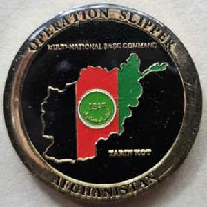 Challenge Coin – Operation Slipper Afghanistan – Welcome to Australian ...
