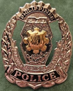 Philippines National Police Officer hat badge – Welcome to Australian ...