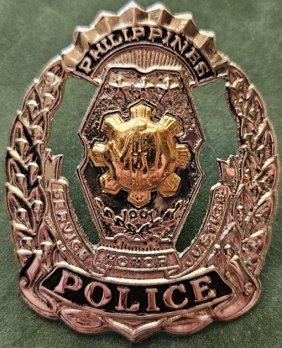 Philippines National Police Officer hat badge – Welcome to Australian ...