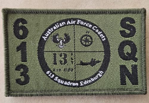 Australian Air Force Cadets – 613 SQN Velcro Patch – Welcome to ...