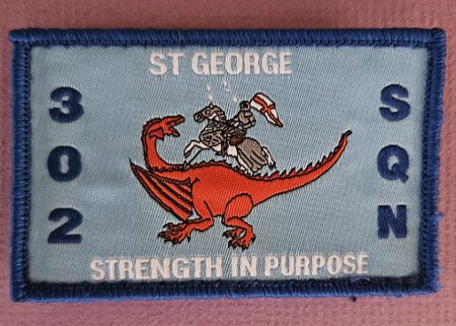 Australian Air Force Cadets – 302 SQN Velcro Patch (Blue) – Welcome to ...