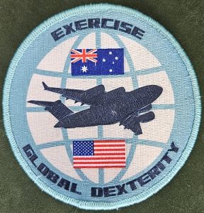 Exercise Global Dexterity Patch – Welcome to Australian Militaria Sales