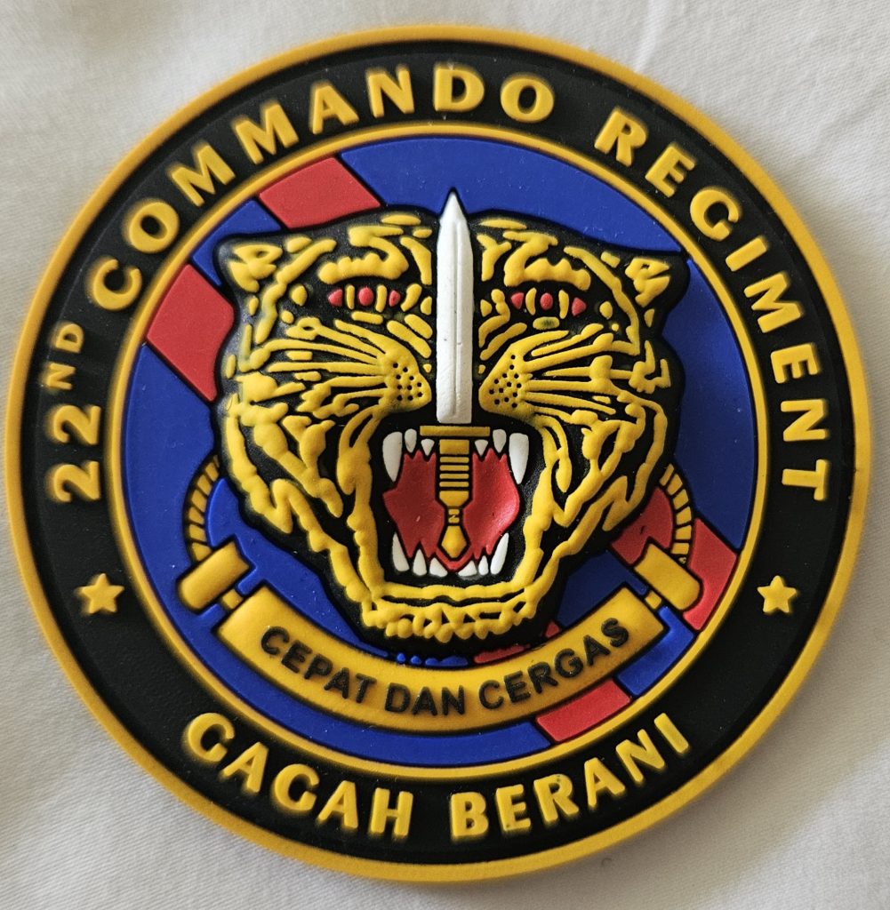 Malaysian Army – 22nd Commando Regiment Silicon Patch – Welcome to ...