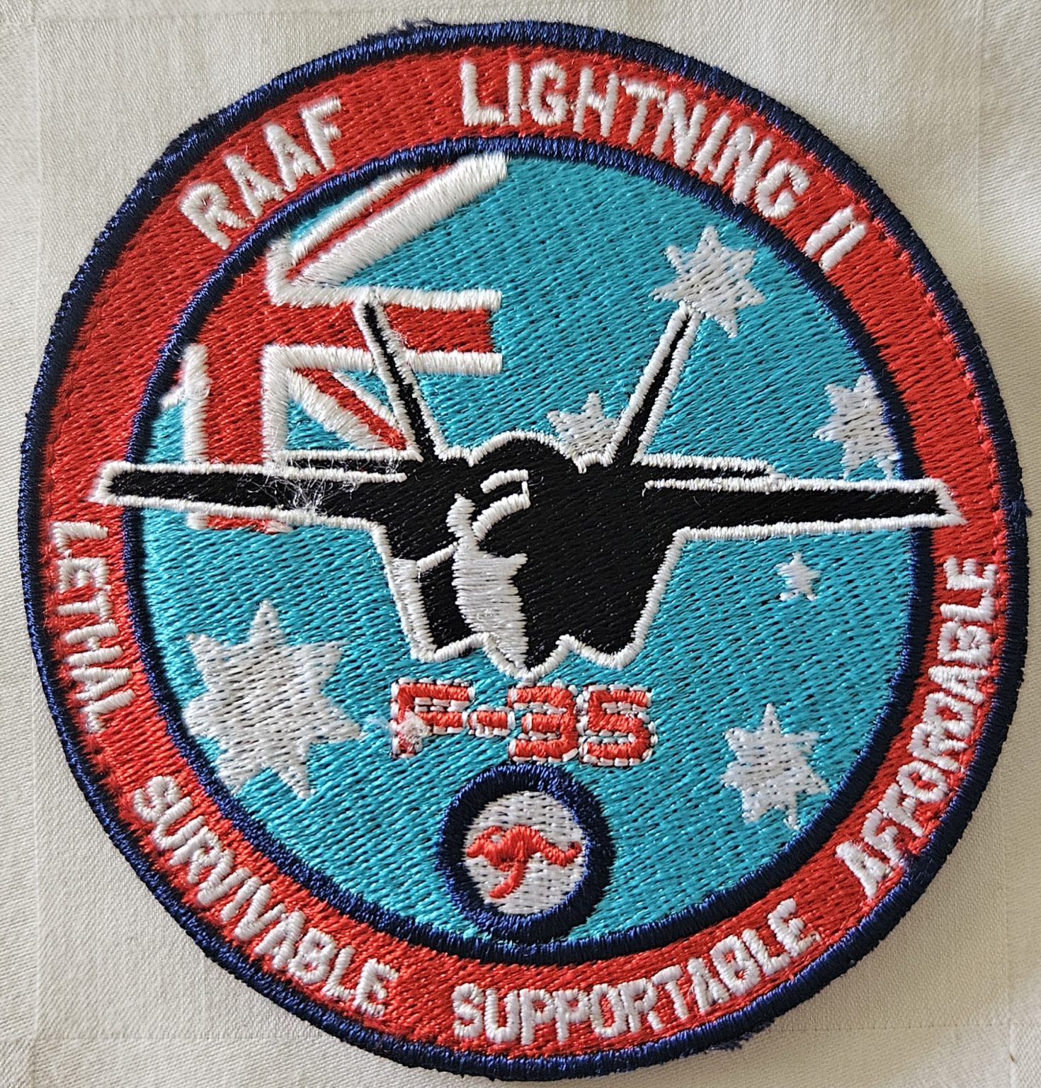 RAAF – Lightning II F-35 Patch – Welcome to Australian Militaria Sales