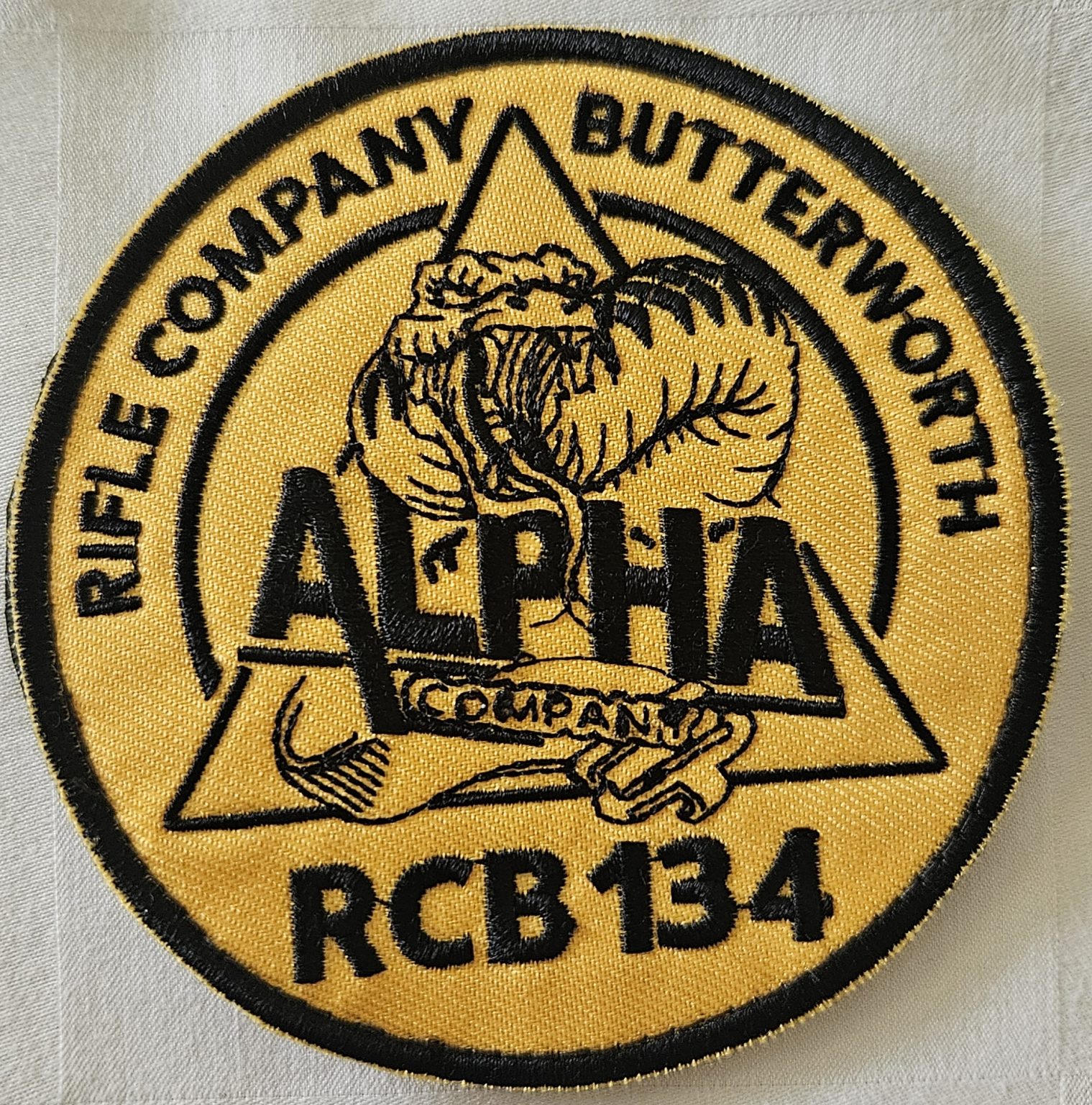 Rifle Company Butterworth – Rotation 134 Deployment Patch – Welcome to ...