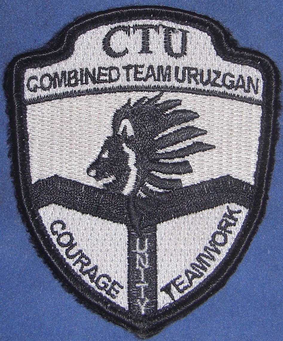 Combined Team Uruzgan – Afghanistan Deployment Patch (Tan) – Welcome to Australian Militaria Sales