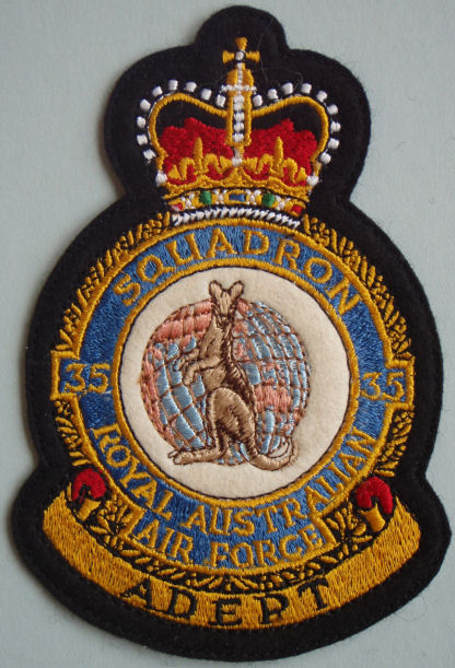 Squadron Patch – No. 35 Squadron, RAAF – Welcome to Australian ...
