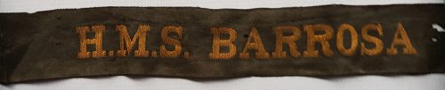 UK – Royal Navy (RN) – Tally Band – HMS Barrosa – Welcome to Australian ...
