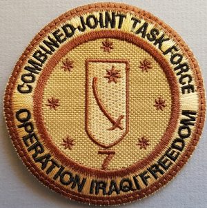 Combined Joint Task Force 7 Operation Iraq Freedom Deployment Patch ...