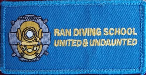 RAN – Clearance Diving School Patch – Welcome to Australian Militaria Sales
