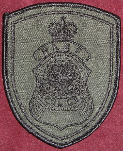 RAAF Police Patch (Green) – Welcome to Australian Militaria Sales